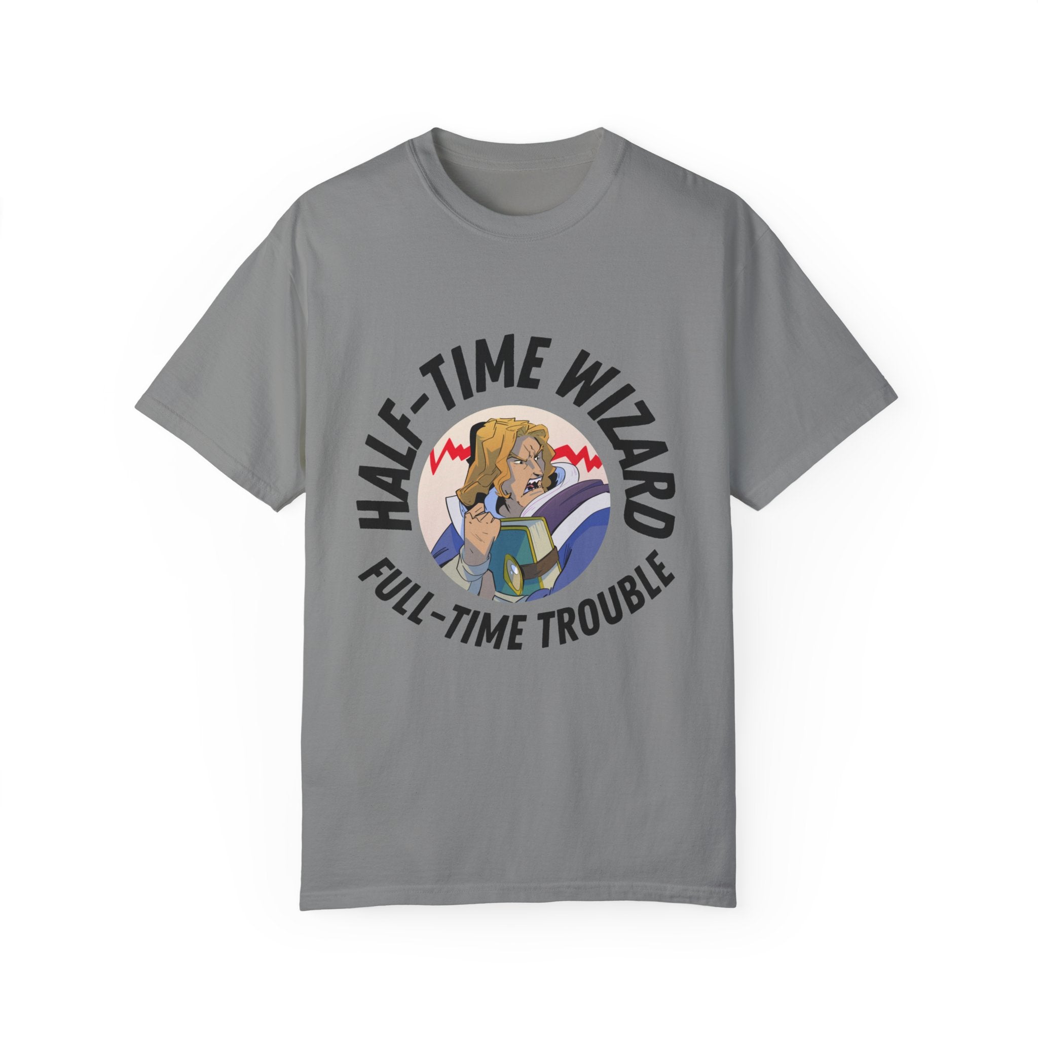 'Half-Time Wizard' Unisex Runebreakers Garment-Dyed T-shirt ...